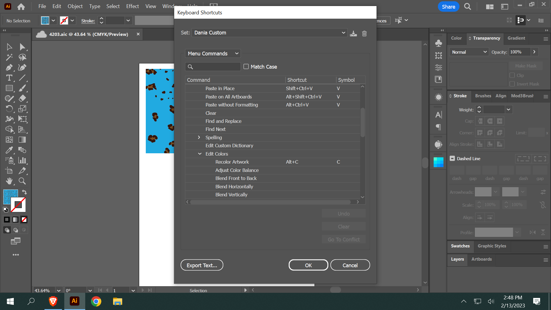 Solved Custom Keyboard Shortcut In Illustrator Not Workin Adobe Solved Custom Keyboard Shortcut In Illustrator Not Workin Adobe